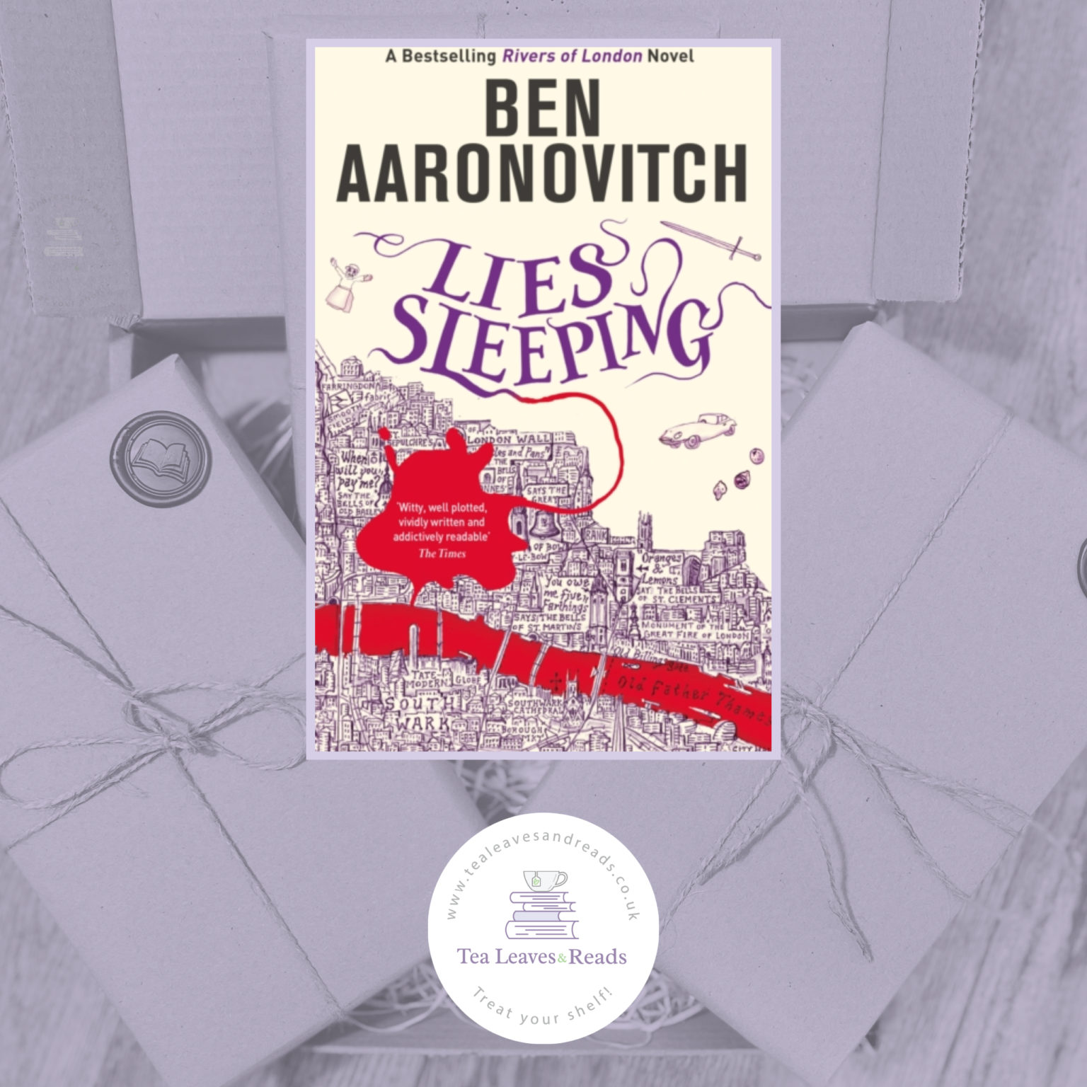 Lies Sleeping by Ben Aaronovitch - Tea Leaves & Reads