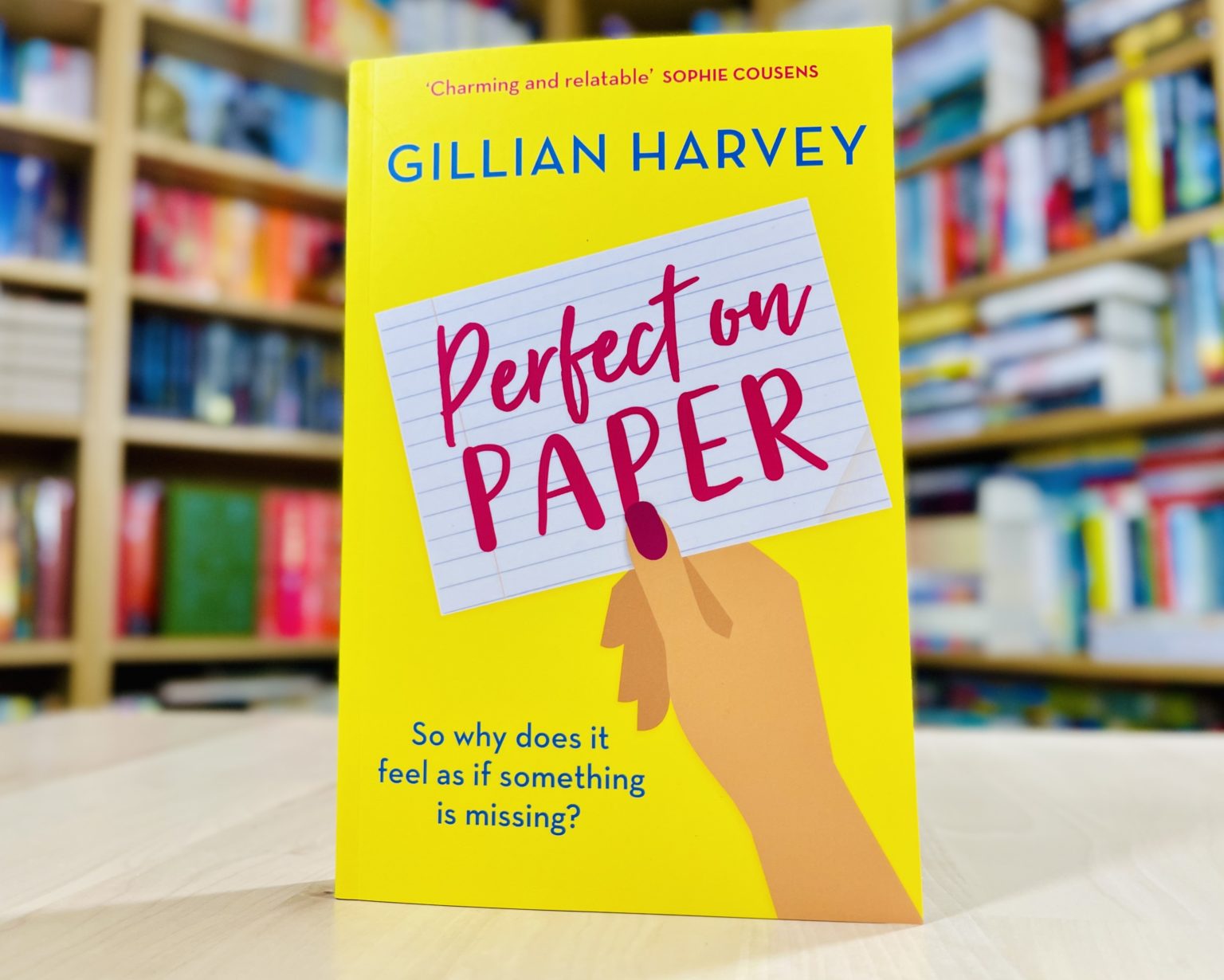 Perfect on Paper by Gillian Harvey - Tea Leaves & Reads
