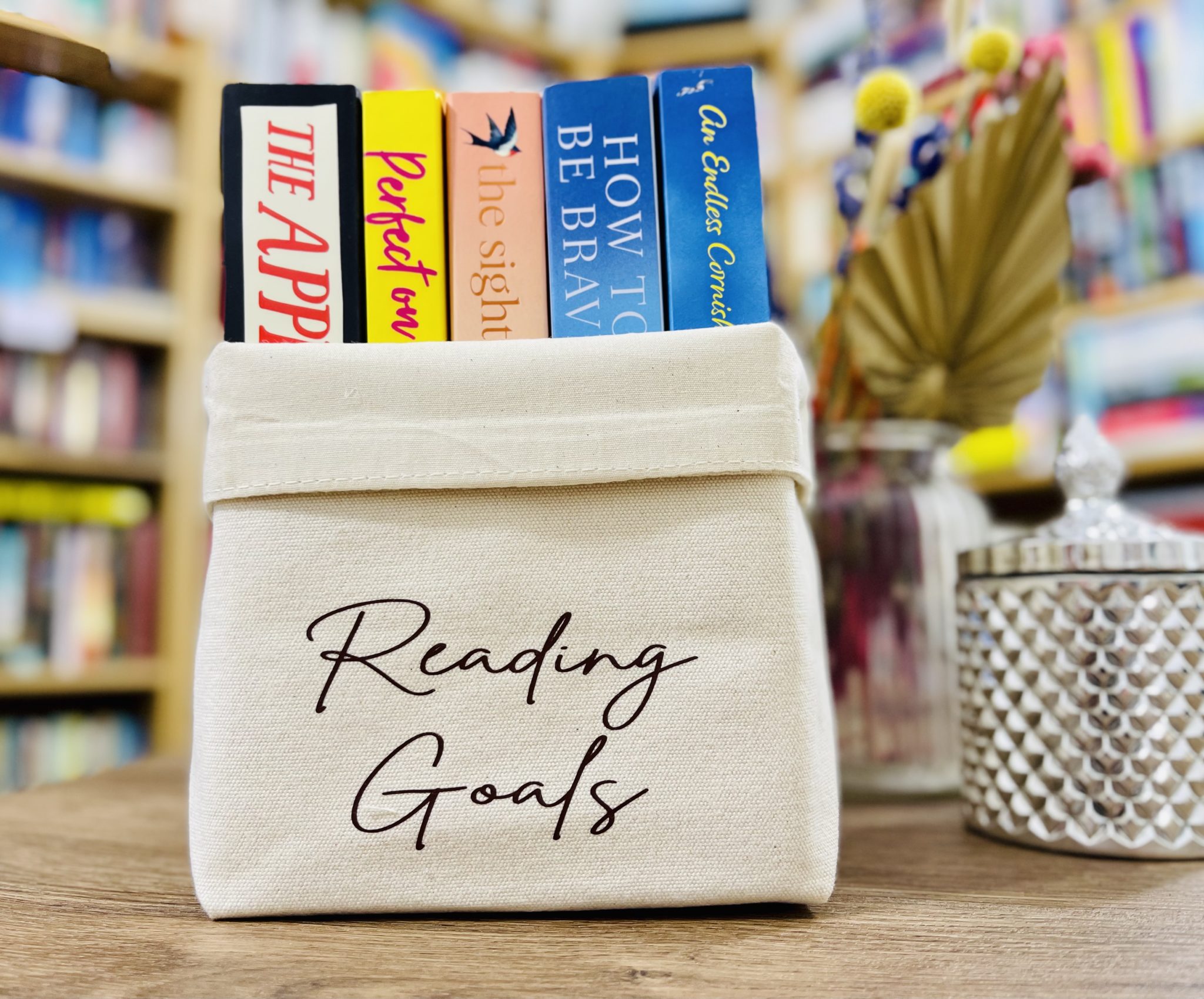 Reading Goals Book Organiser - Tea Leaves & Reads