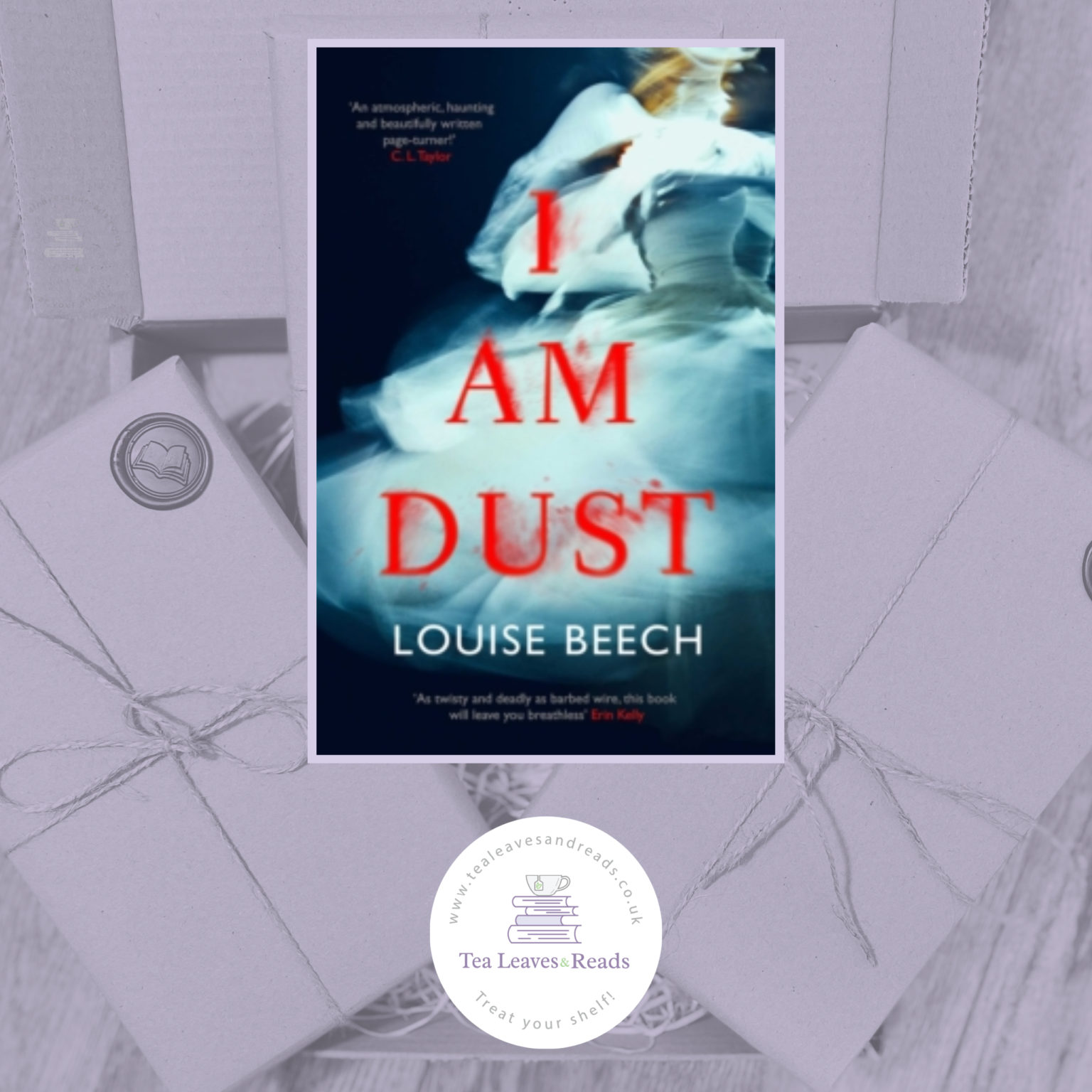 I Am Dust By Louise Beech Signed Bookplate Tea Leaves Reads i-am-dust-by-louise-beech-signed-bookplate-tea-leaves-reads