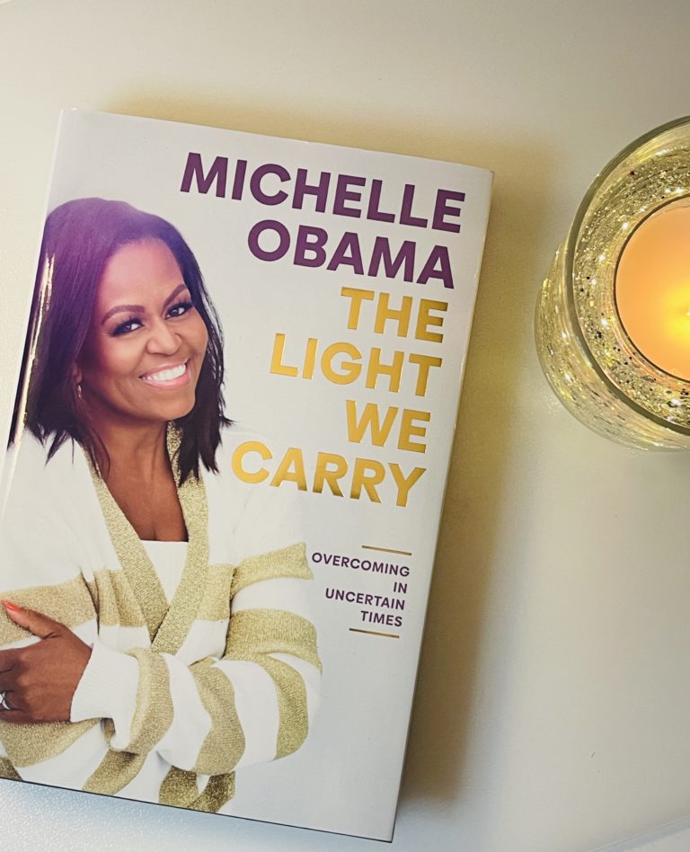 The Light We Carry by Michelle Obama - Tea Leaves & Reads