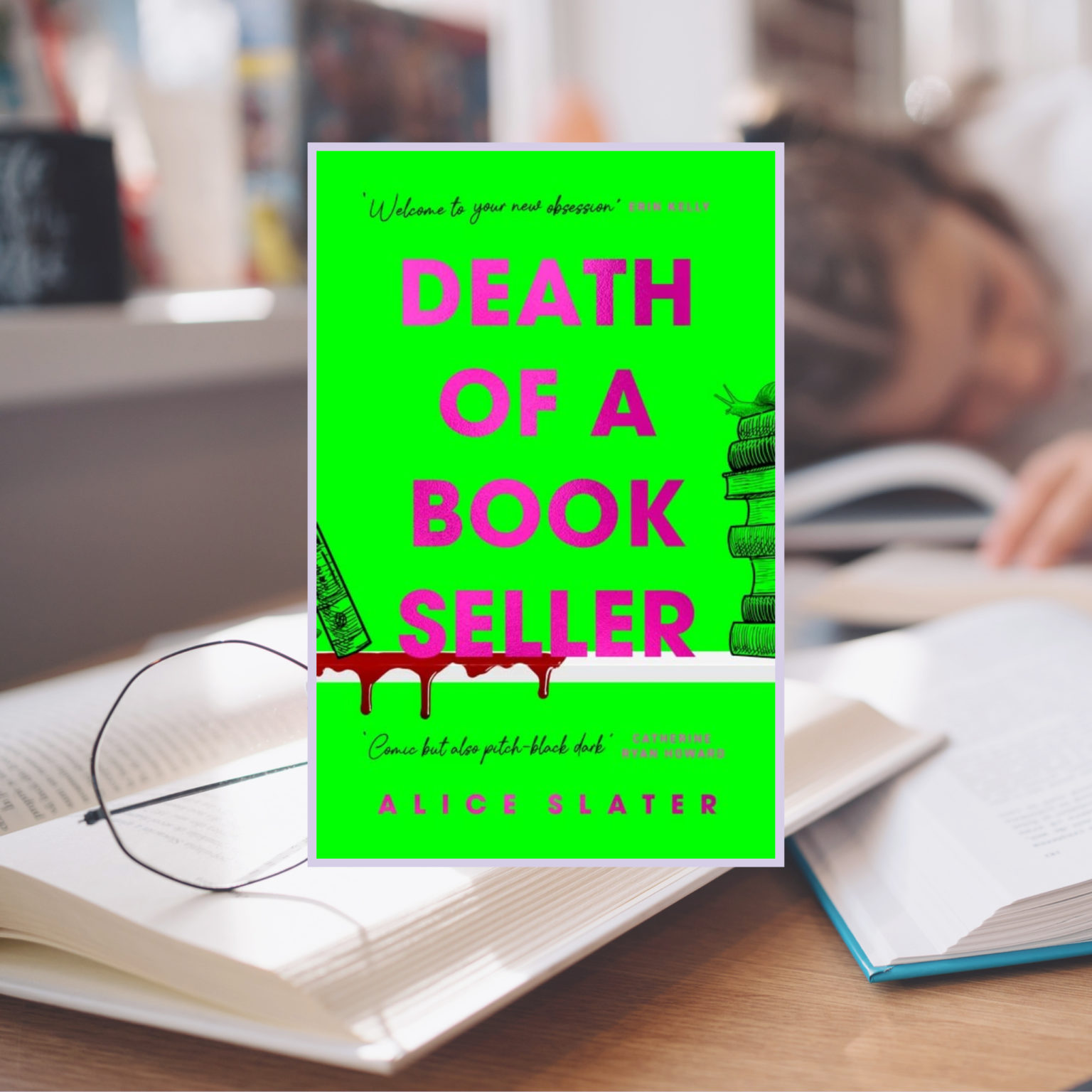 Death of a Bookseller by Alice Slater - Tea Leaves & Reads