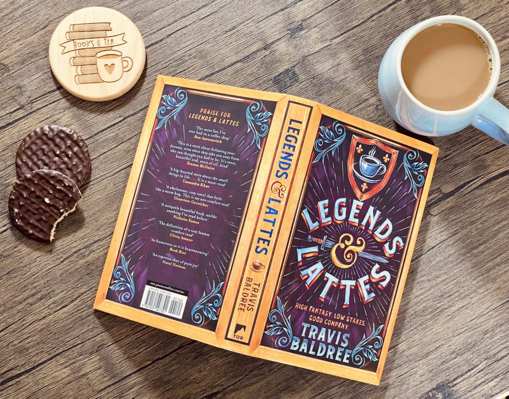 Legends & Lattes by Travis Baldree - Tea Leaves & Reads