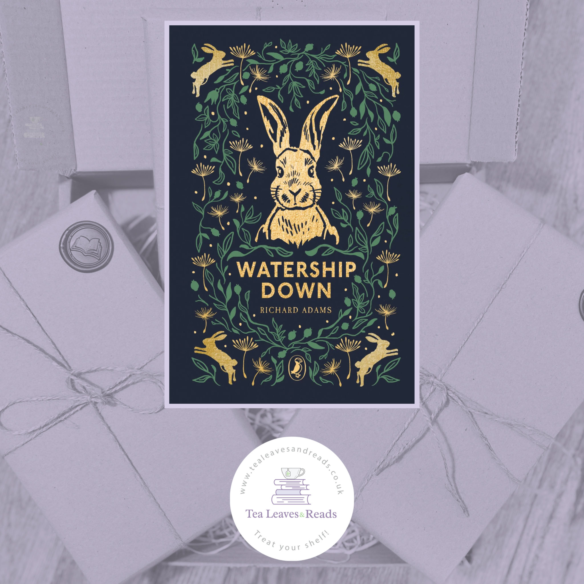 Watership Down - Puffin Clothbound Classic - Tea Leaves & Reads