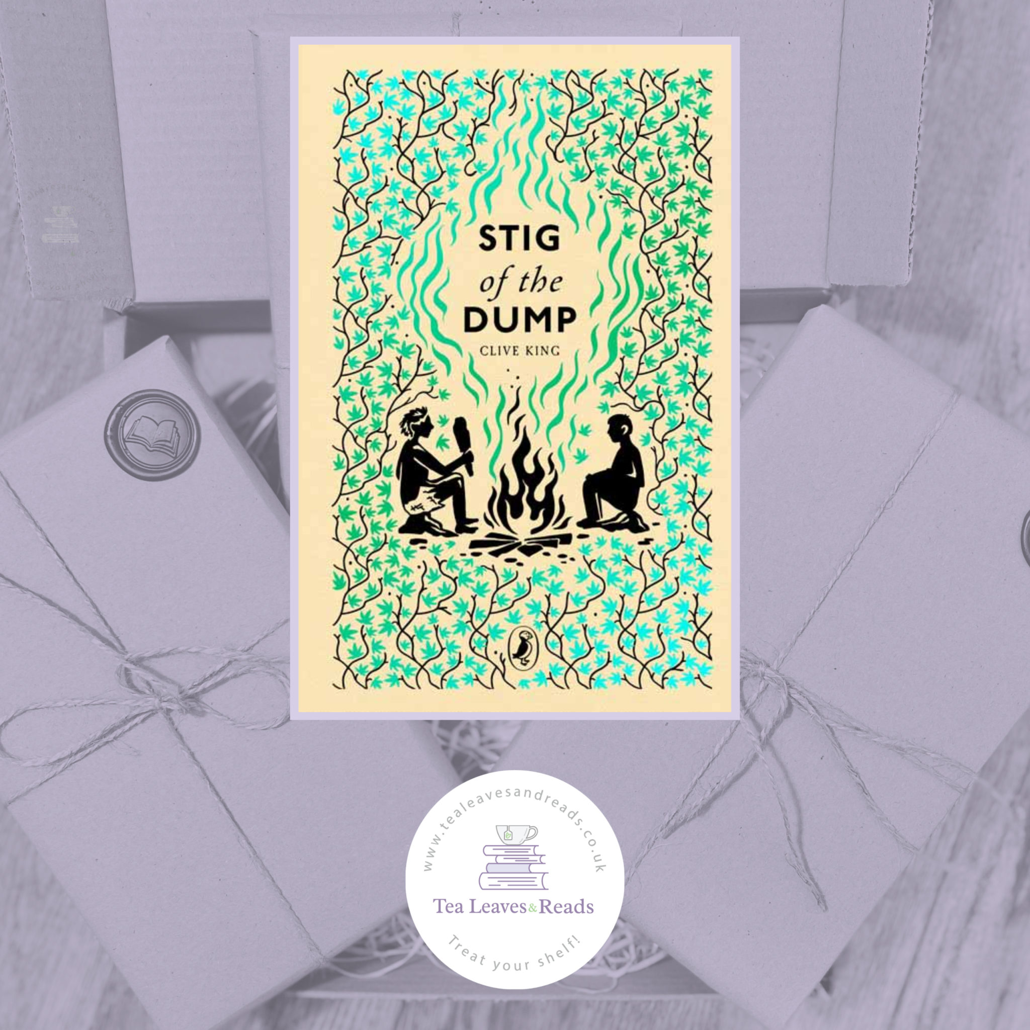 Stig of the Dump - Puffin Clothbound Classic - Tea Leaves & Reads