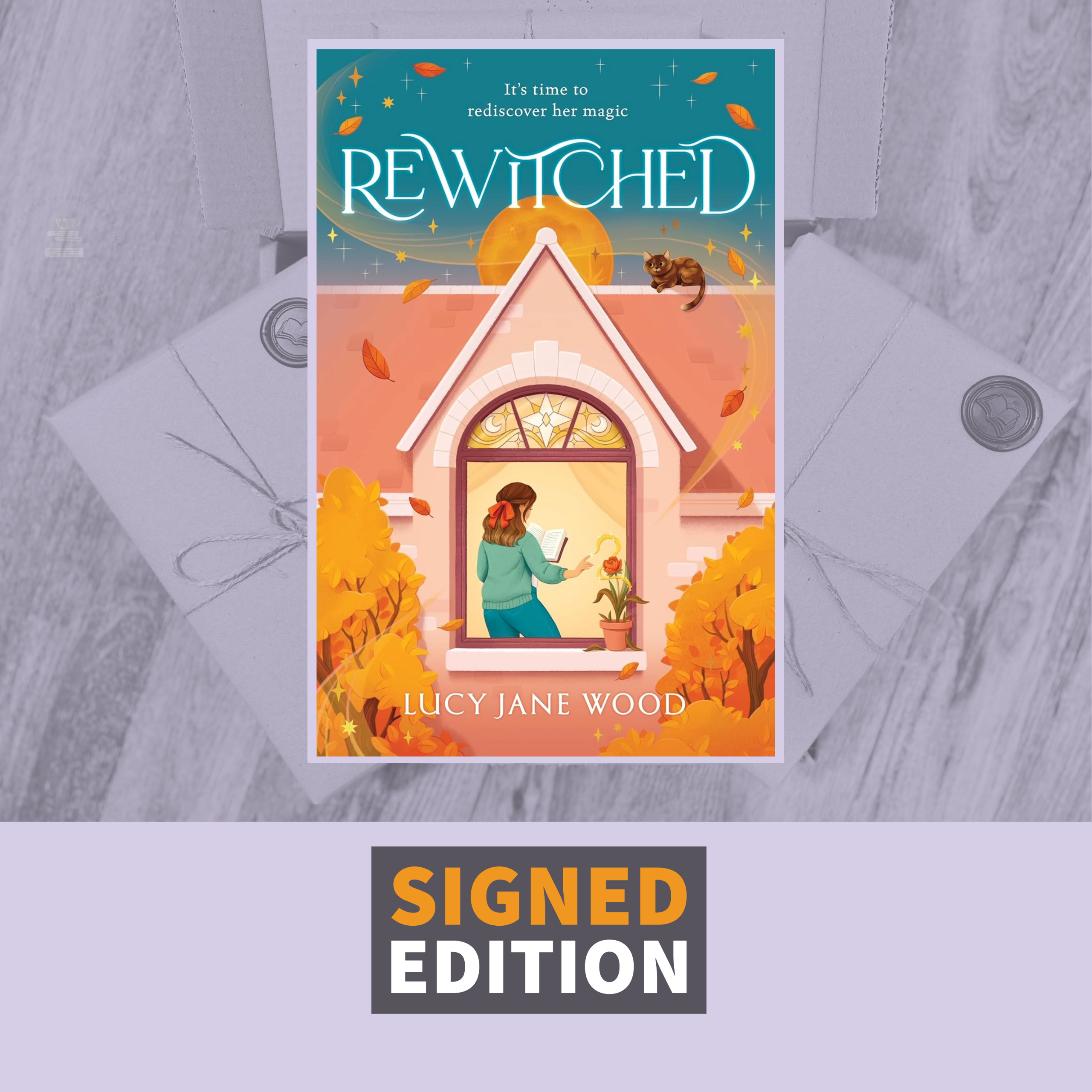 Rewitched by Lucy Jane Wood (Signed by the Author) - Tea Leaves & Reads