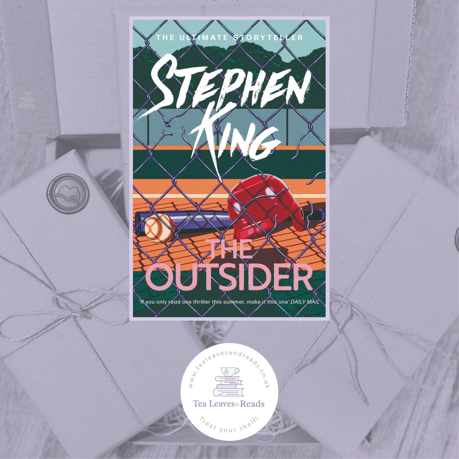 The Outsider by Stephen King - Tea Leaves & Reads