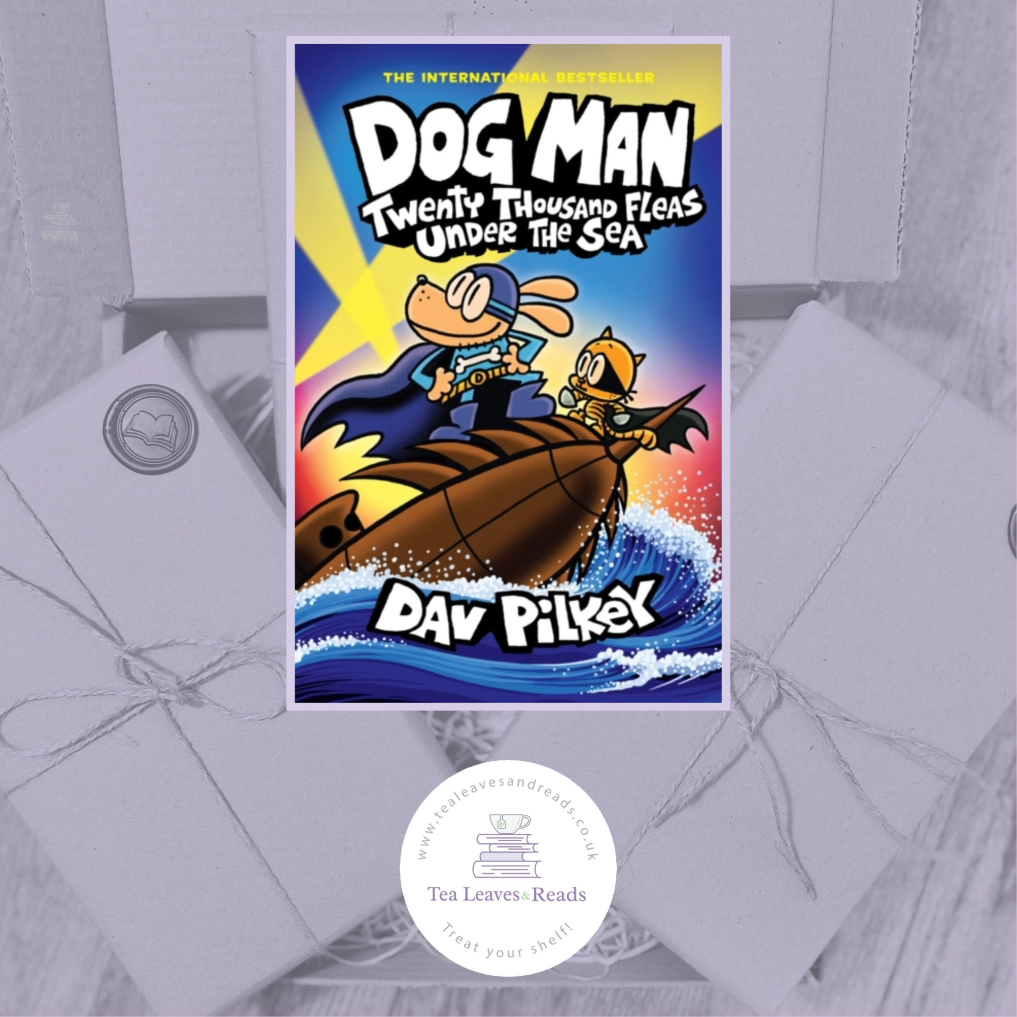 Twenty Thousand Fleas Under the Sea by Dav Pilkey (Dog Man 11) - Tea ...