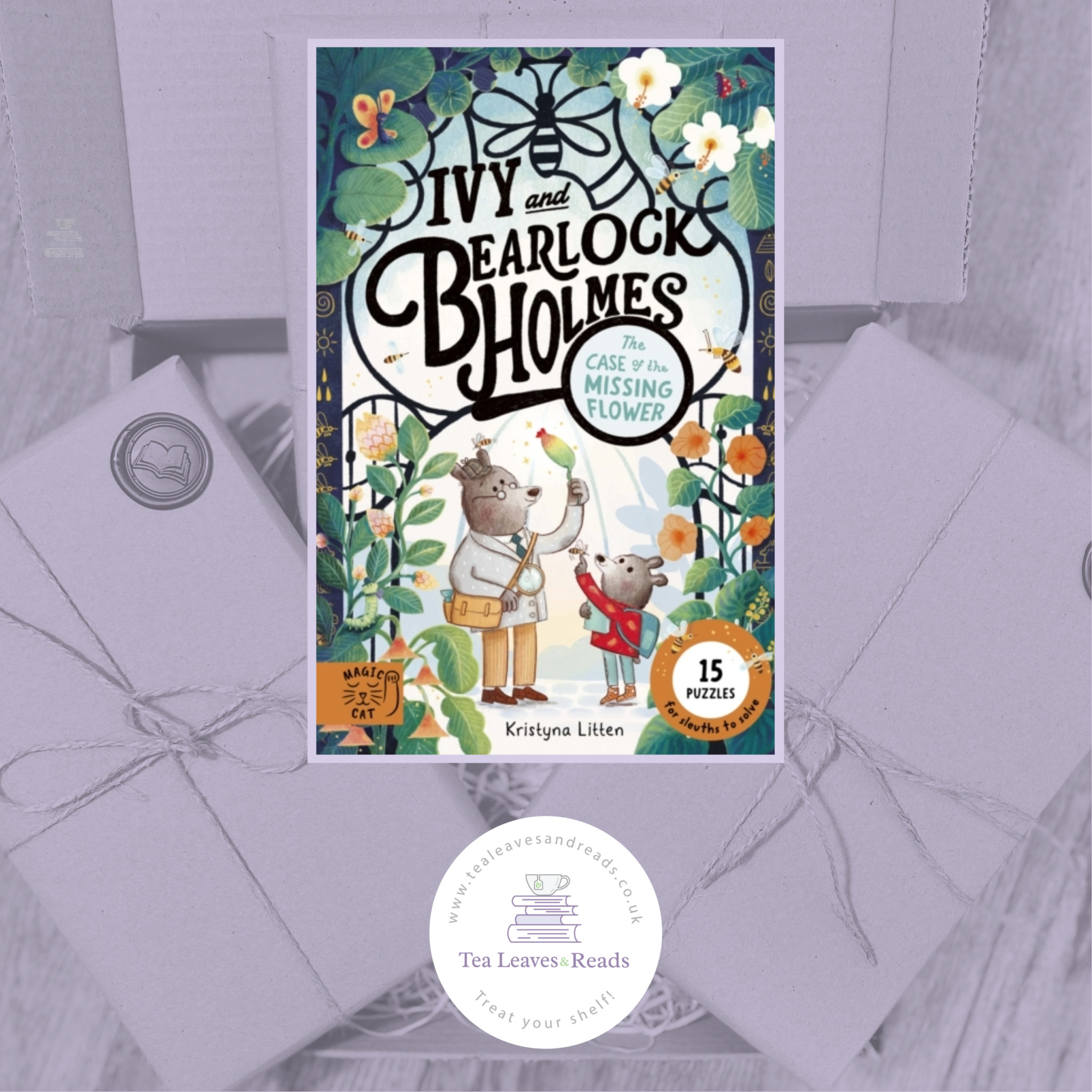 Ivy and Bearlock Holmes: The Case of the Missing Flower by Kristyna ...