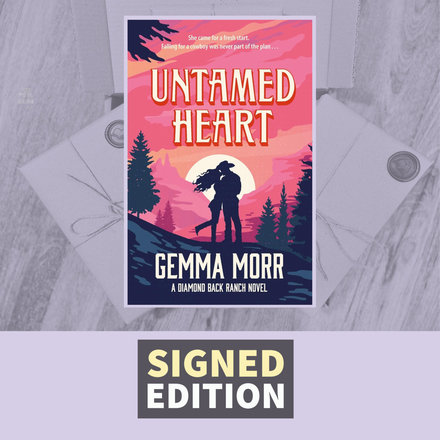 Untamed Heart by Gemma Morr (Signed by the Author) - Tea Leaves & Reads