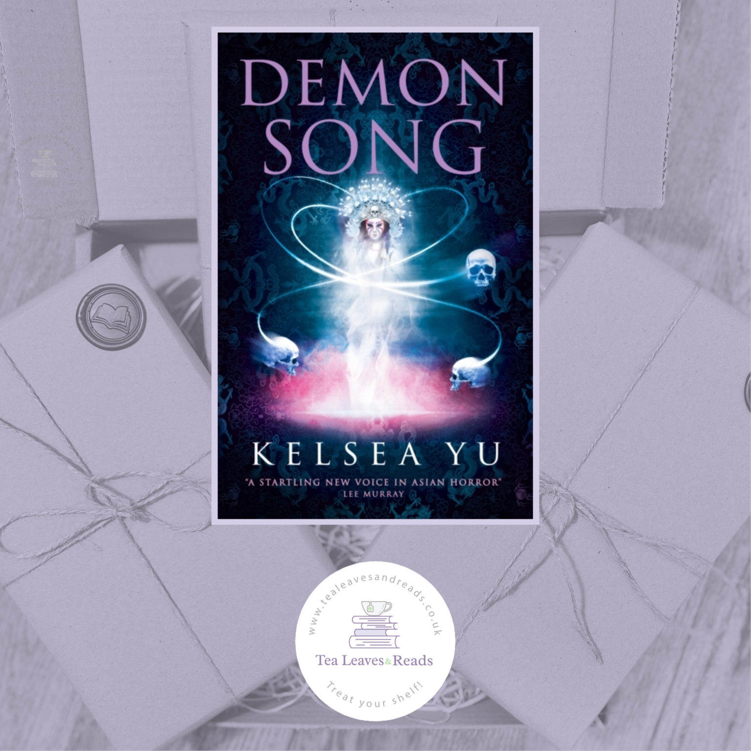Demon Song by Kelsea Yu (Signed Bookplate) - Tea Leaves & Reads