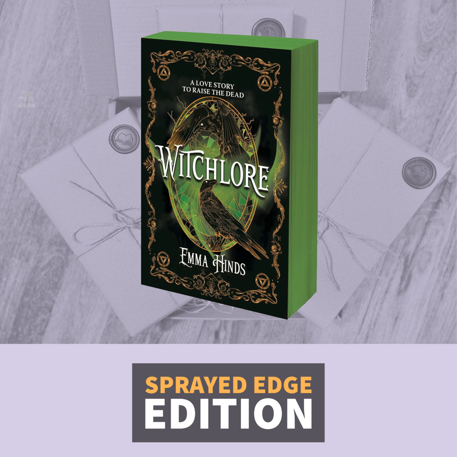 Witchlore by Emma Hinds (Sprayed Edge Edition) - Tea Leaves & Reads