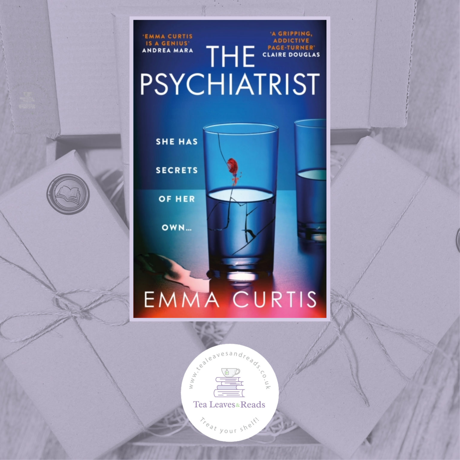 The Psychiatrist by Emma Curtis - Tea Leaves & Reads