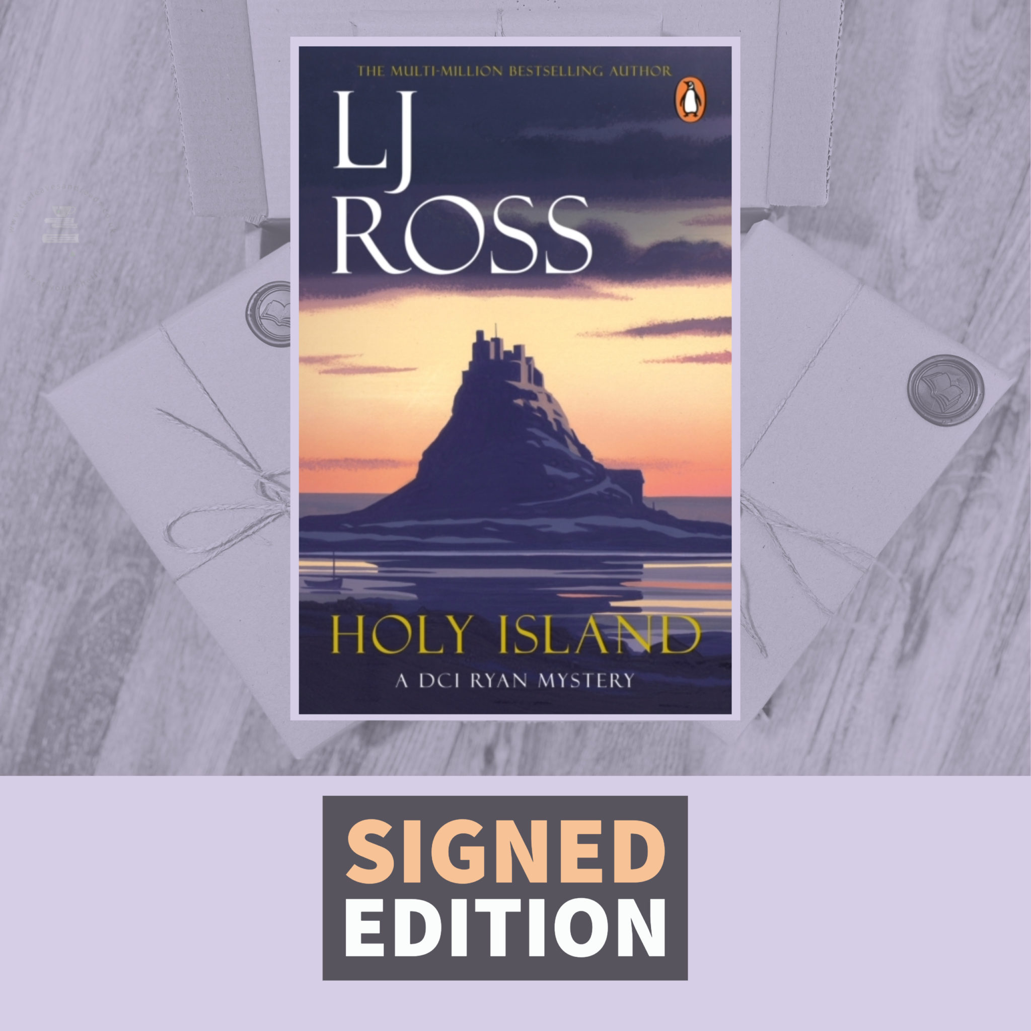 Holy Island by LJ Ross (A DCI Ryan Mystery Book 1) Signed by the Author ...