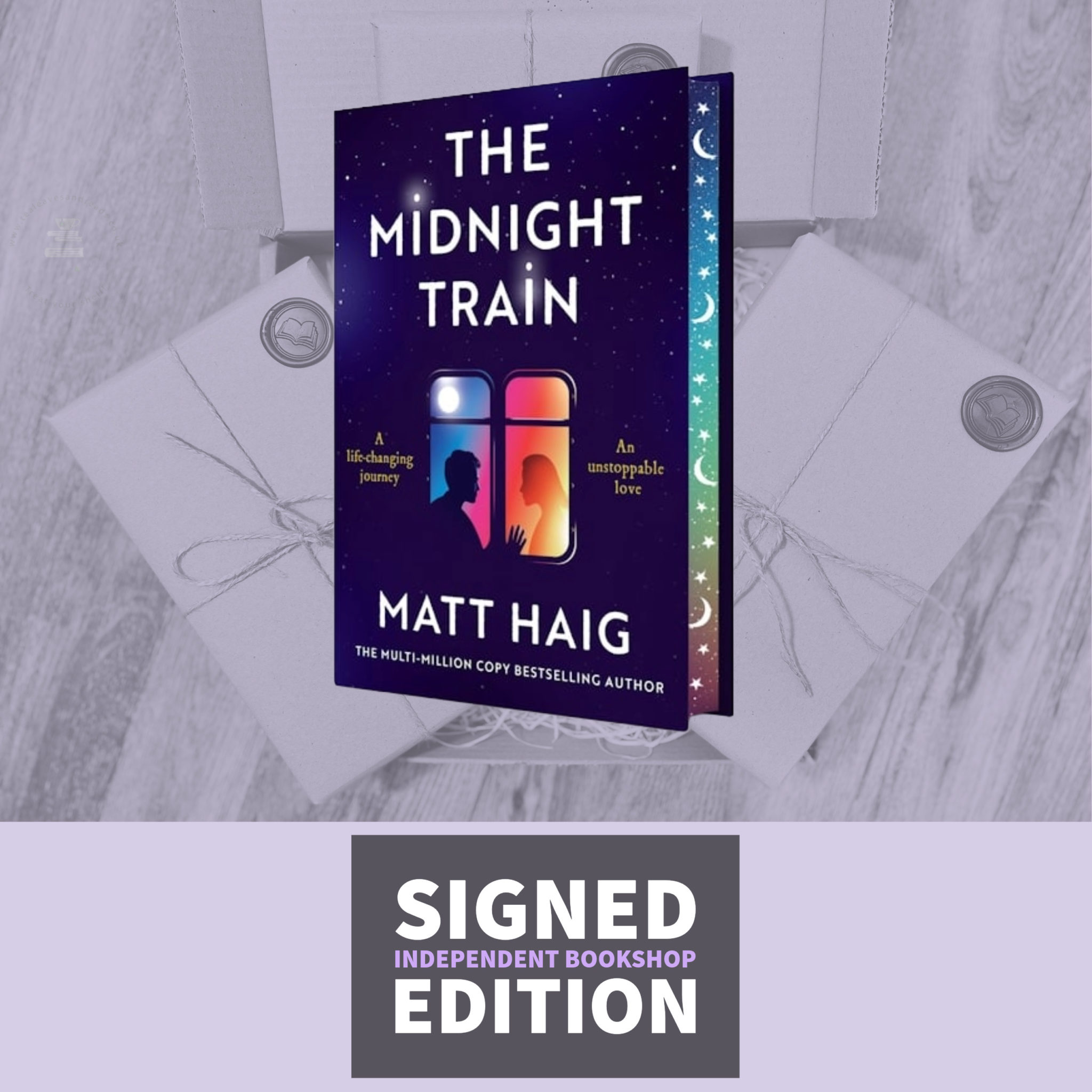 The Midnight Train by Matt Haig (Signed Independent Bookshop Edition ...