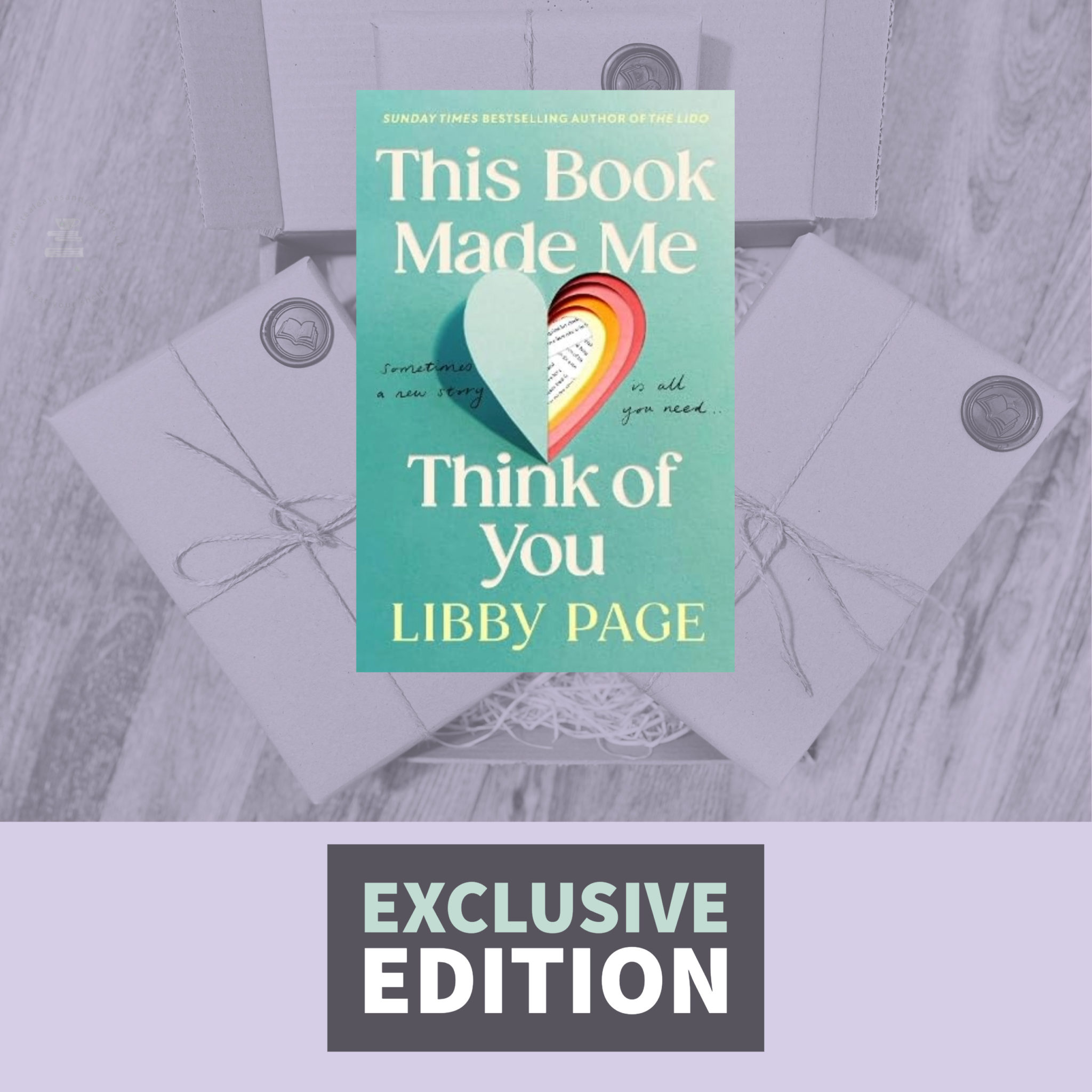 This Book Made Me Think of You by Libby Page (Independent Bookshop Exclusive Edition) - Tea ...
