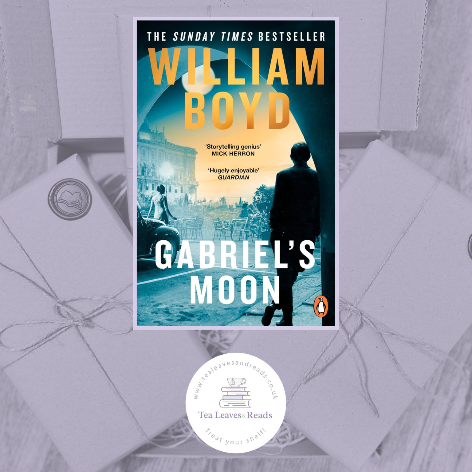 Gabriel’s Moon by William Boyd - Tea Leaves & Reads