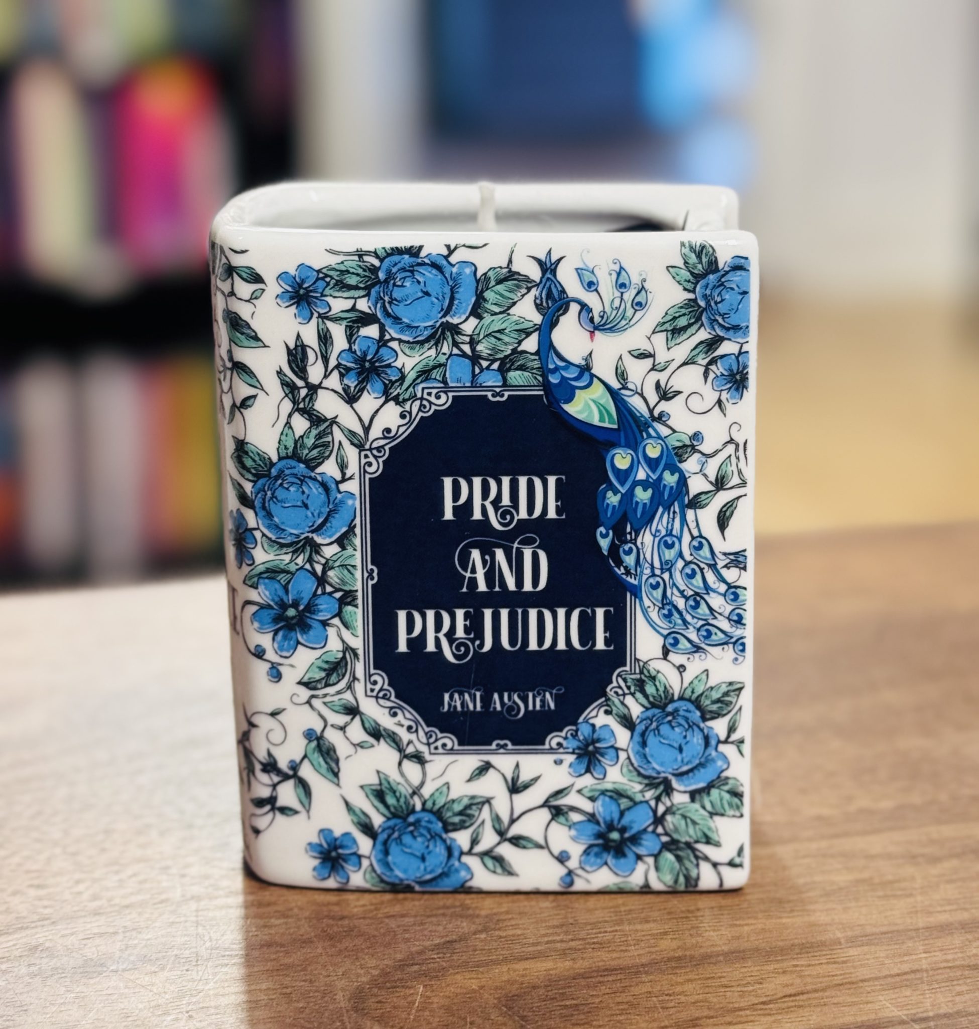 Pride & Prejudice - Ceramic Book Candle - Tea Leaves & Reads
