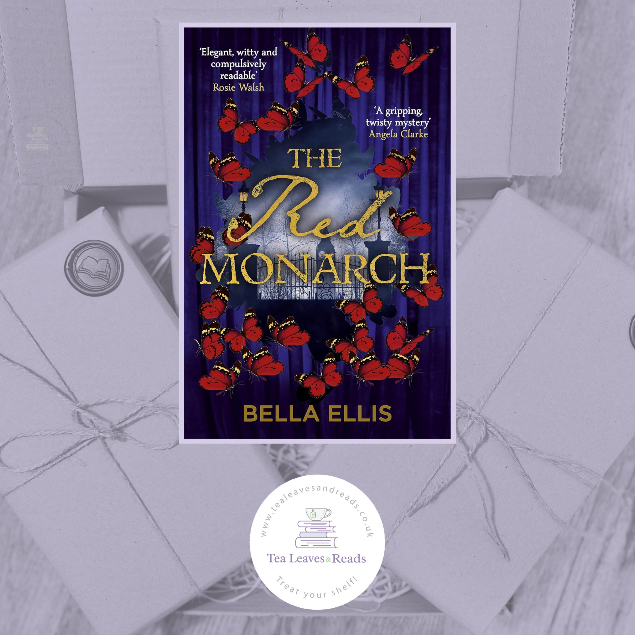 The Red Monarch by Bella Ellis (The Brontë Mysteries Book Three) - Tea ...