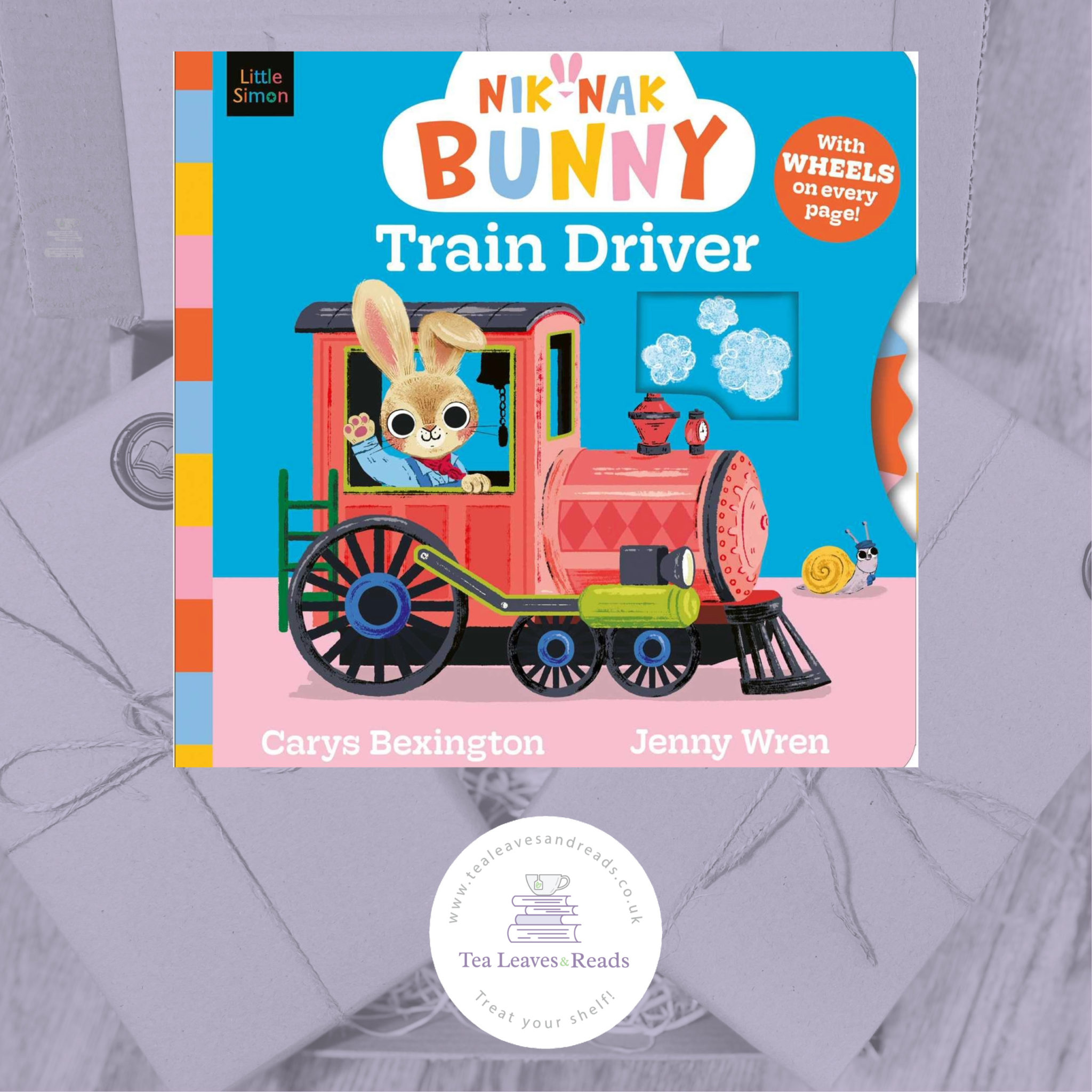 Nik Nak Bunny: Train Driver (Board Book) by Carys Bexington & Jenny ...