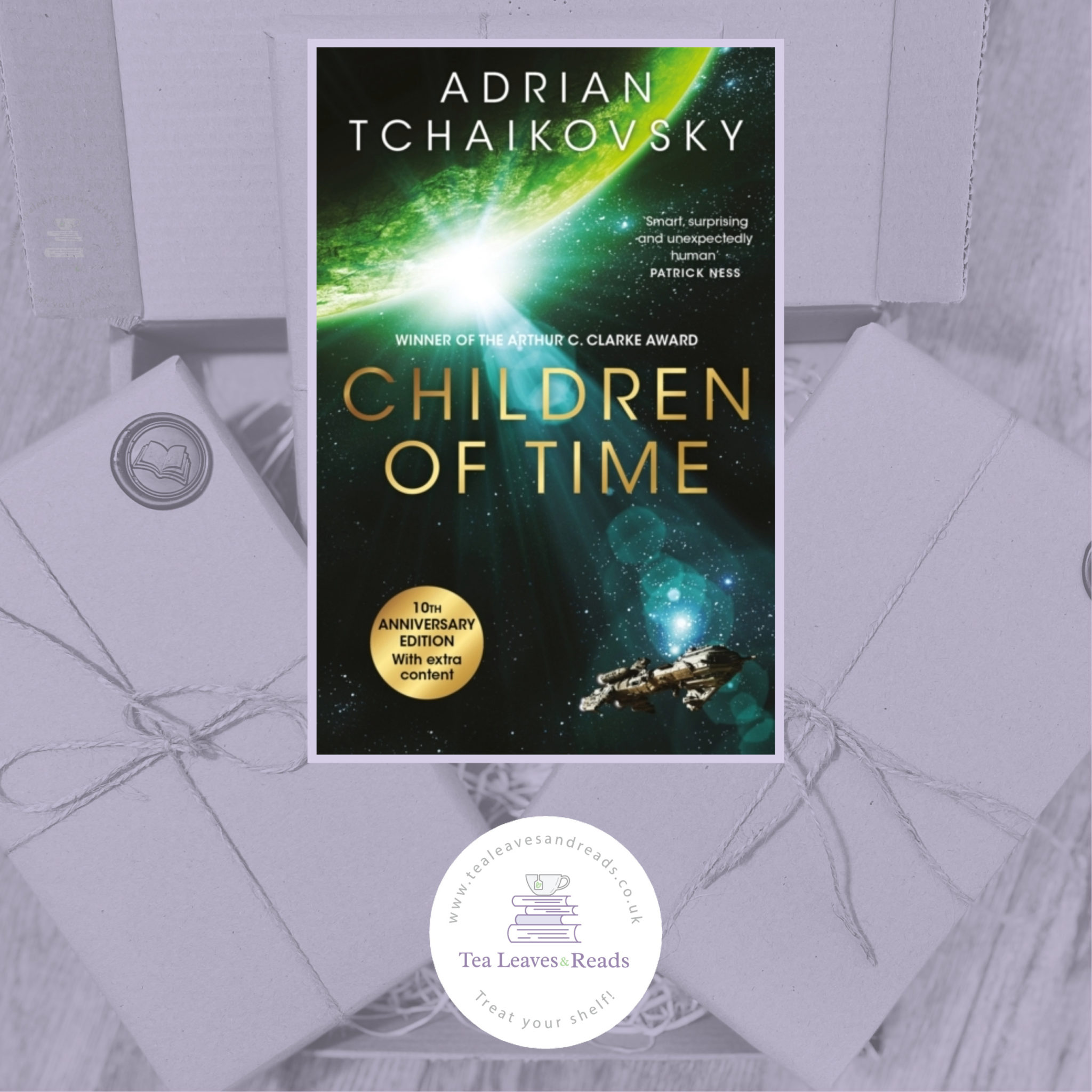 Children of Time by Adrian Tchaikovsky - Tea Leaves & Reads