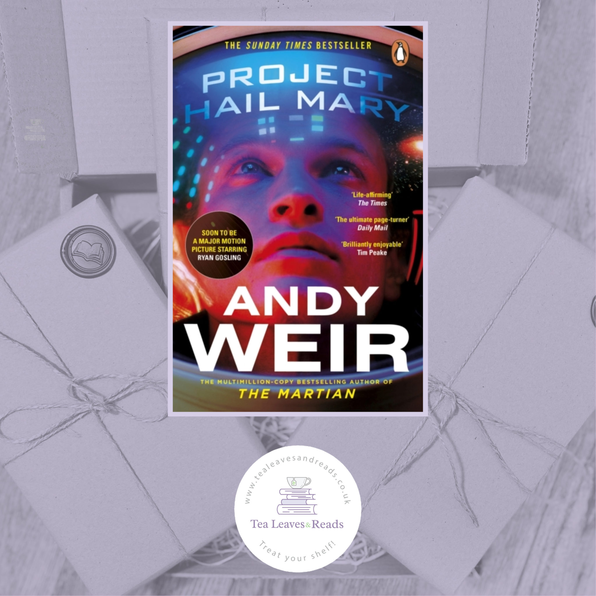Project Hail Mary by Andy Weir - Tea Leaves & Reads