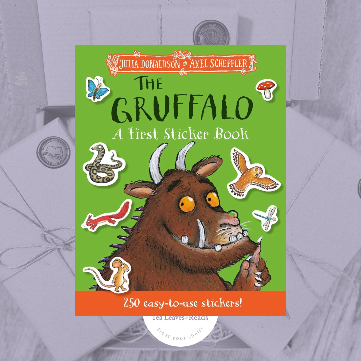 The Gruffalo - A First Sticker Book by Julia Donaldson & Axel Scheffler ...
